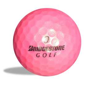Bridgestone Lady Precept Pink used golf balls
