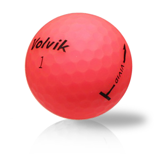 Volvik Vivid Pink used golf balls