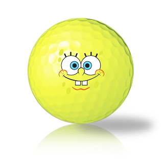 Wilson Staff Sponge Bob Yellow - Used Golf Balls